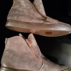 Shoes | Rose Gold Booties | Poshmark